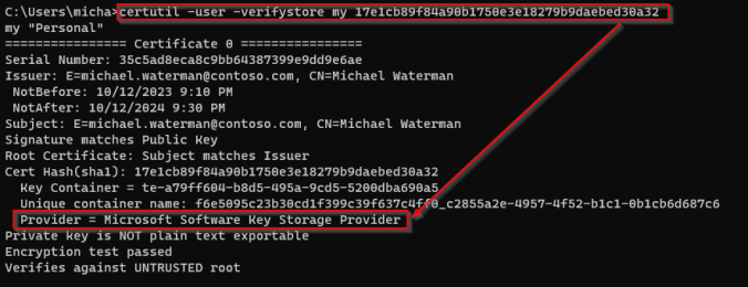 PKI – Part 4: Understanding Cryptographic Providers – Michael Waterman